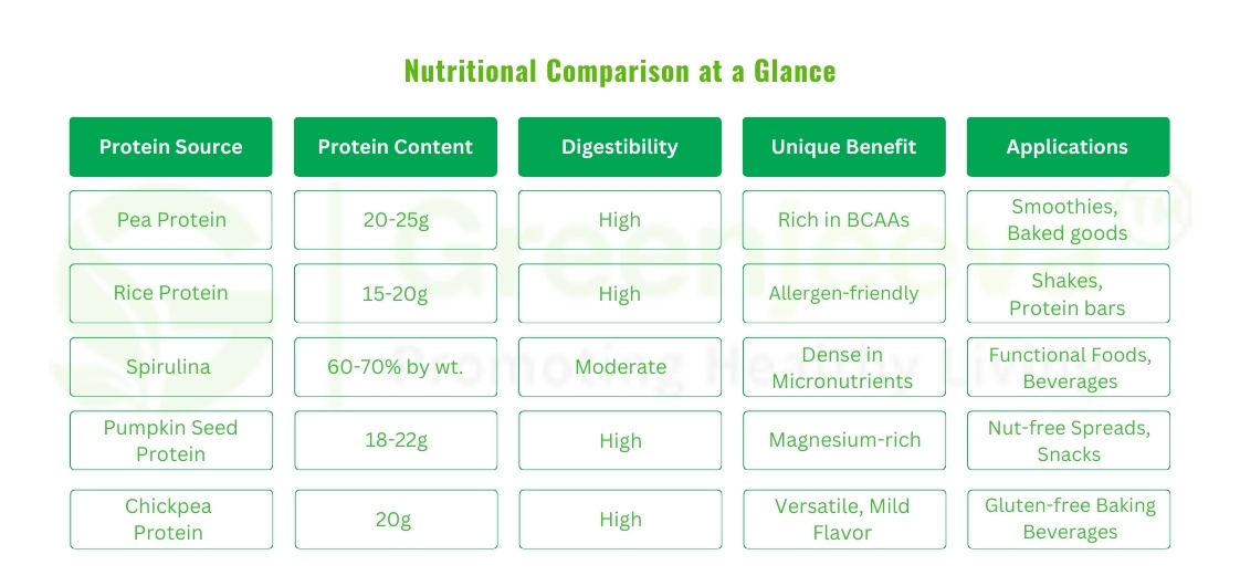 The Ultimate Comparison of Plant-Based Protein Powders